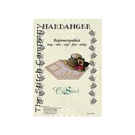 Hardanger beginnerspakket 1 beige | C.R. Couture