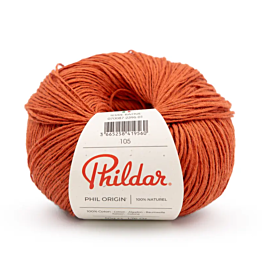 Phildar Phil Origin kl.Terra Battue (terracotta) | C.R. Couture