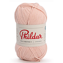 Phildar Phil Cabotine 3 kleur Peau (zachtroze) | C.R. Couture