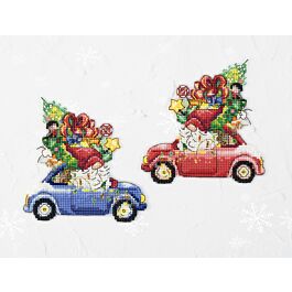 Luca-S kerst hangers Kerst inkopen doen JK035 telpatroon | C.R. Couture