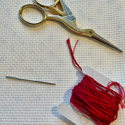 Kruissteek borduren voor beginners - CRCouture | C.R. Couture