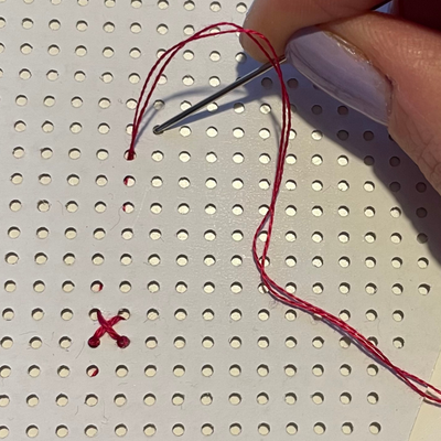 Kruissteek borduren voor beginners - CRCouture | C.R. Couture